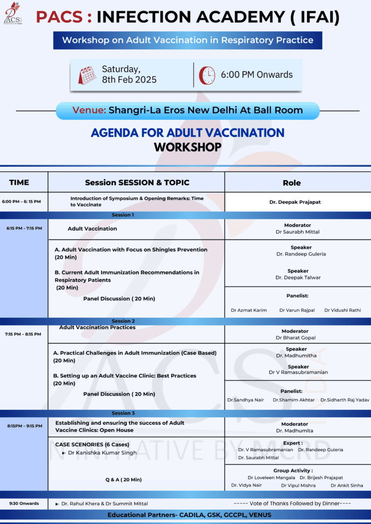 Respiratory Vaccination Workshop - PACS Foundation